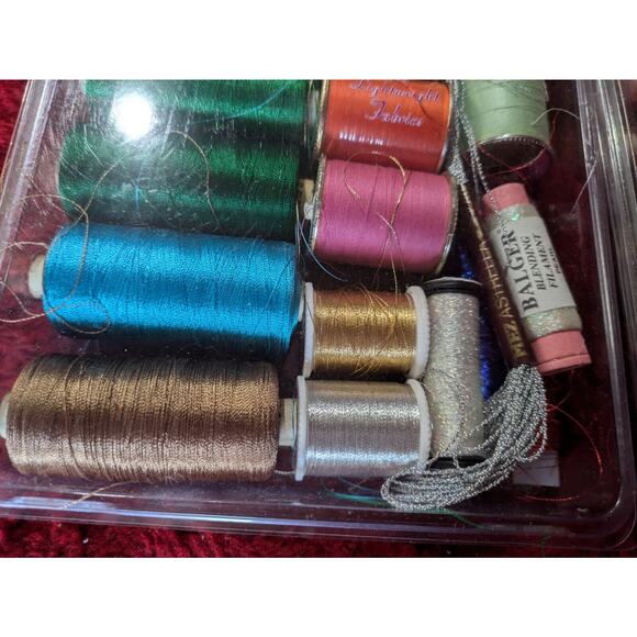 iris | Other | Premium Iris Polyester Machine Embroidery Thread Set 33 ...